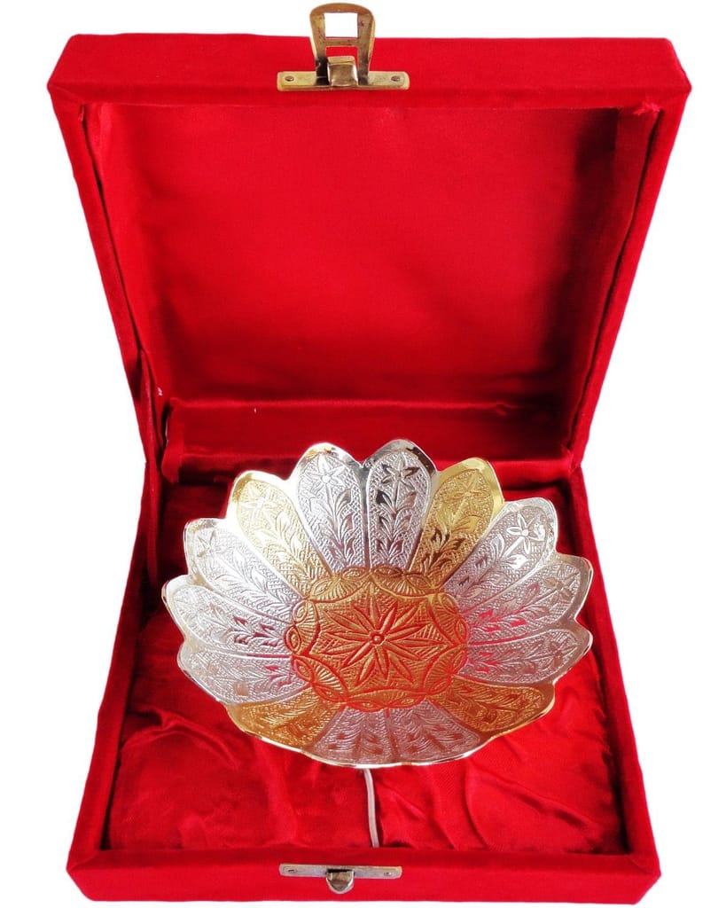 Brass Decorative Katora Kamal (B074)